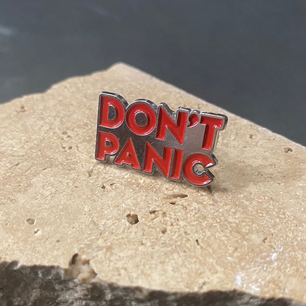 Enamel Pin - Don't Panic – Phoenix Menswear