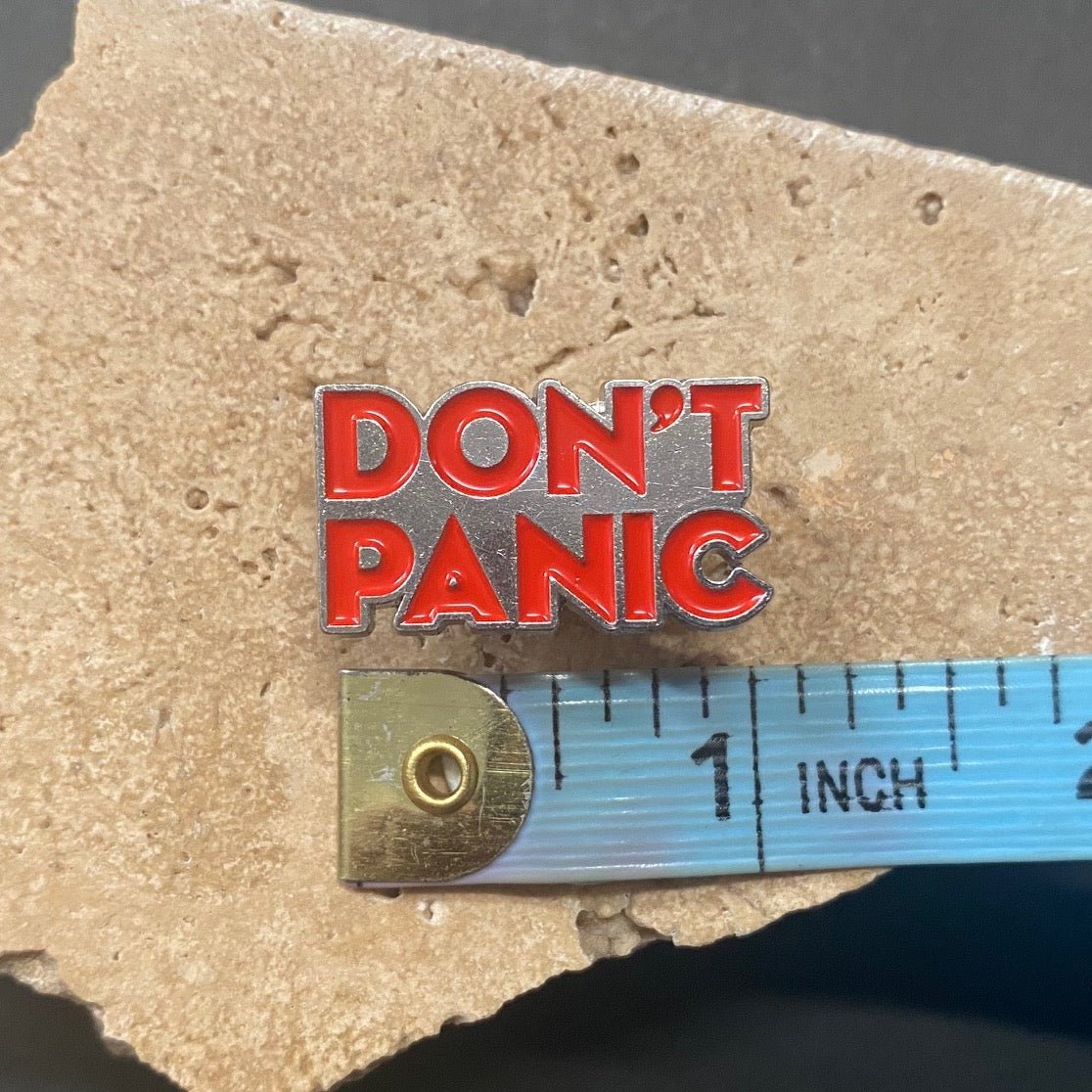 Enamel Pin - Don't Panic – Phoenix Menswear