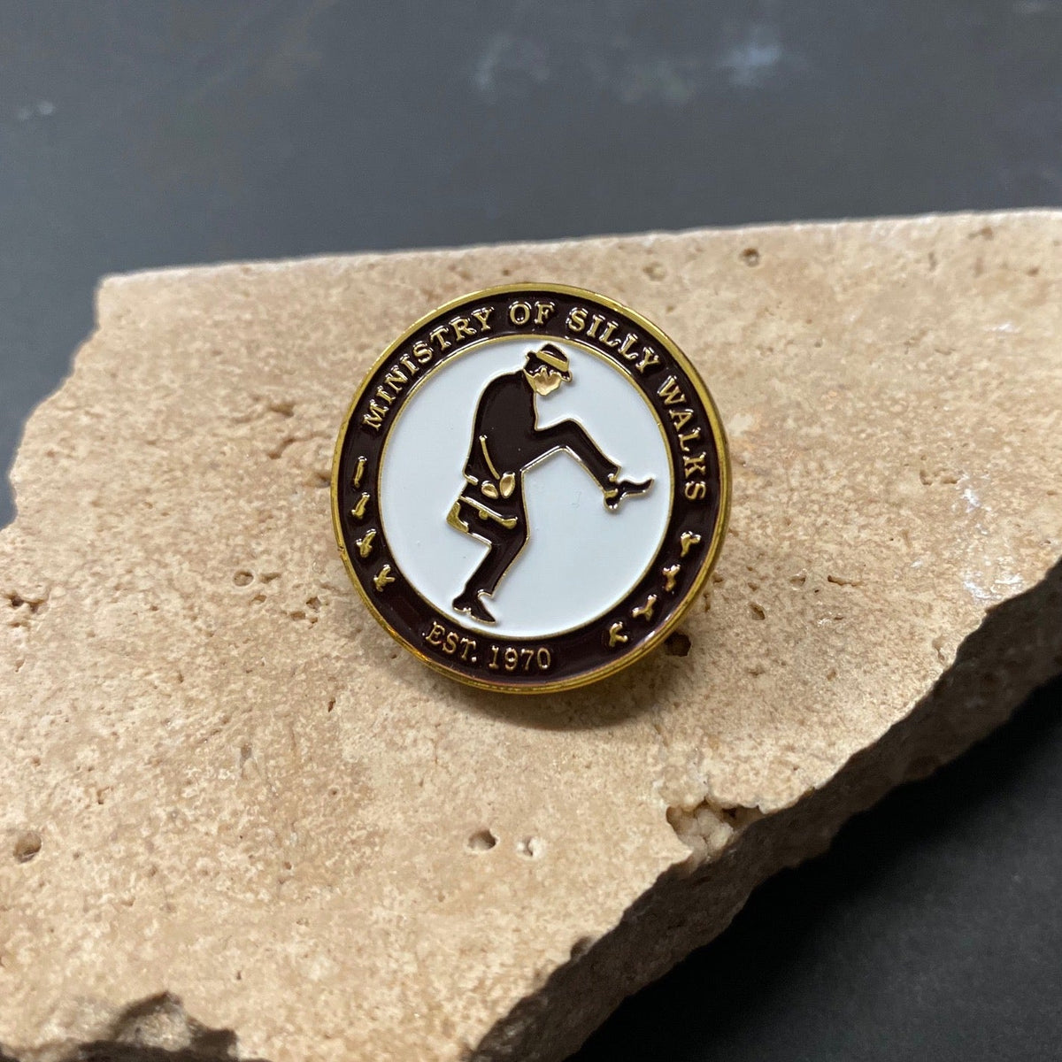 Enamel Pin - Ministry of Funny Walks – Phoenix Menswear