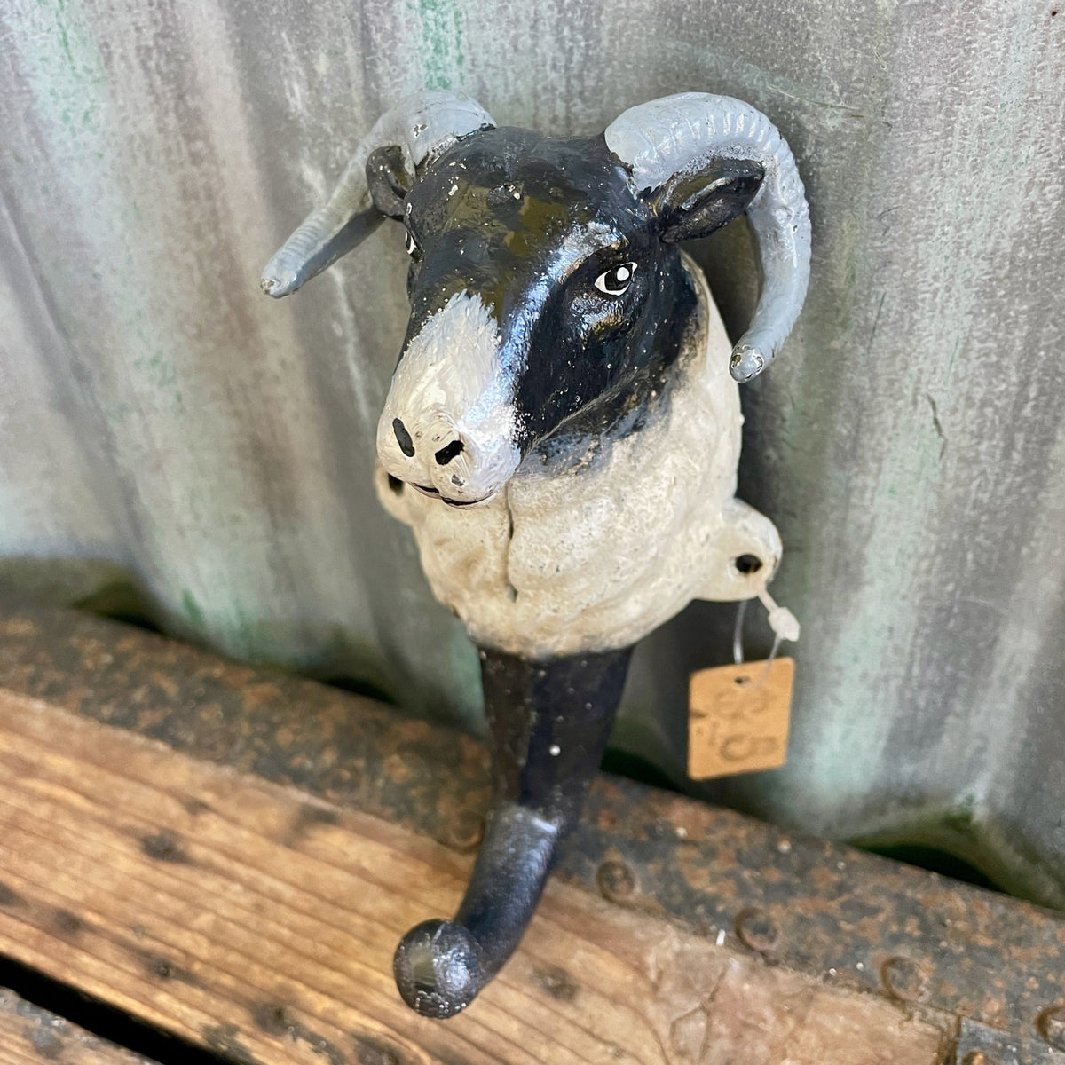 Goat Wall Hook - Cast Iron – Phoenix Menswear