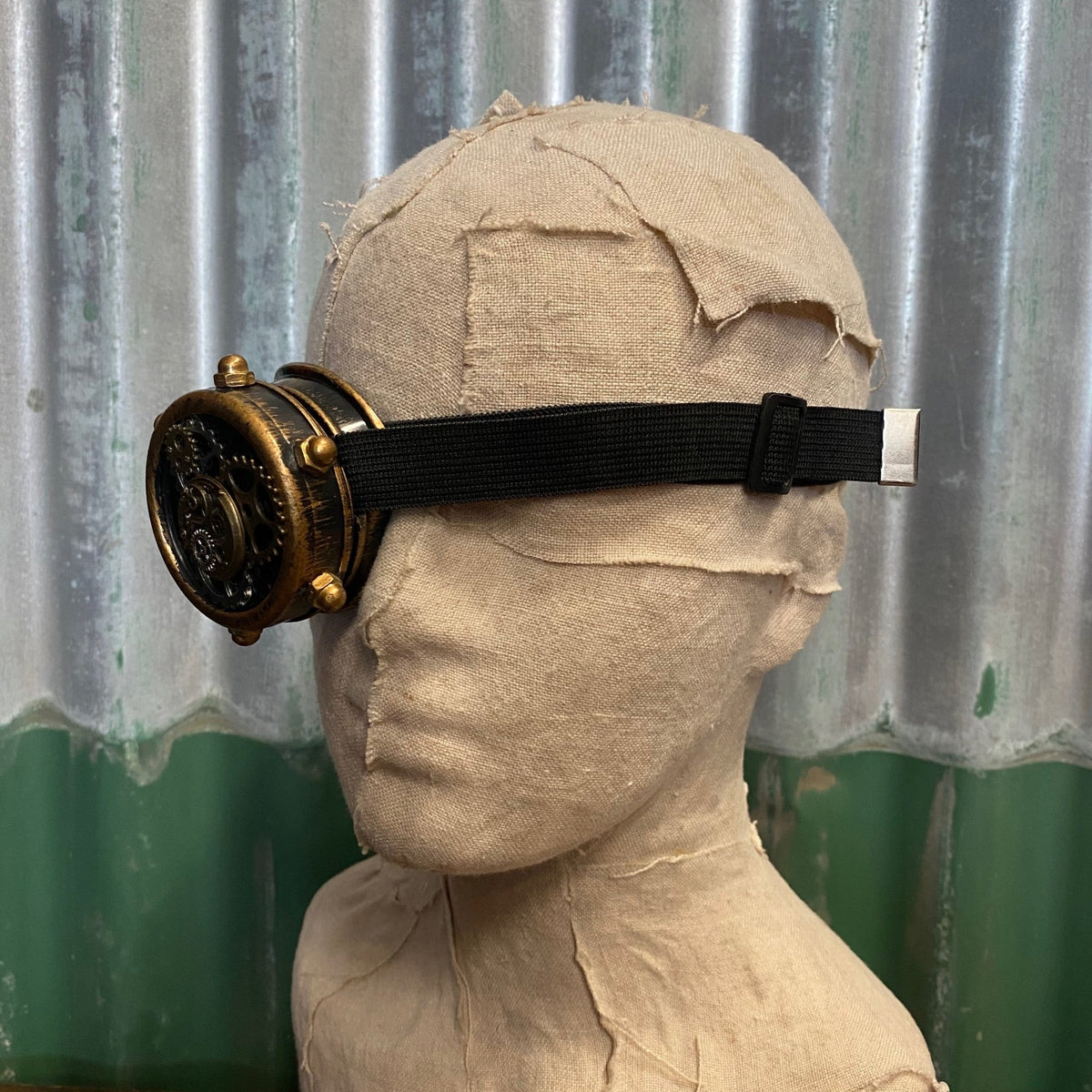 Steampunk Monocle Goggle with Gear Detail – Phoenix Menswear