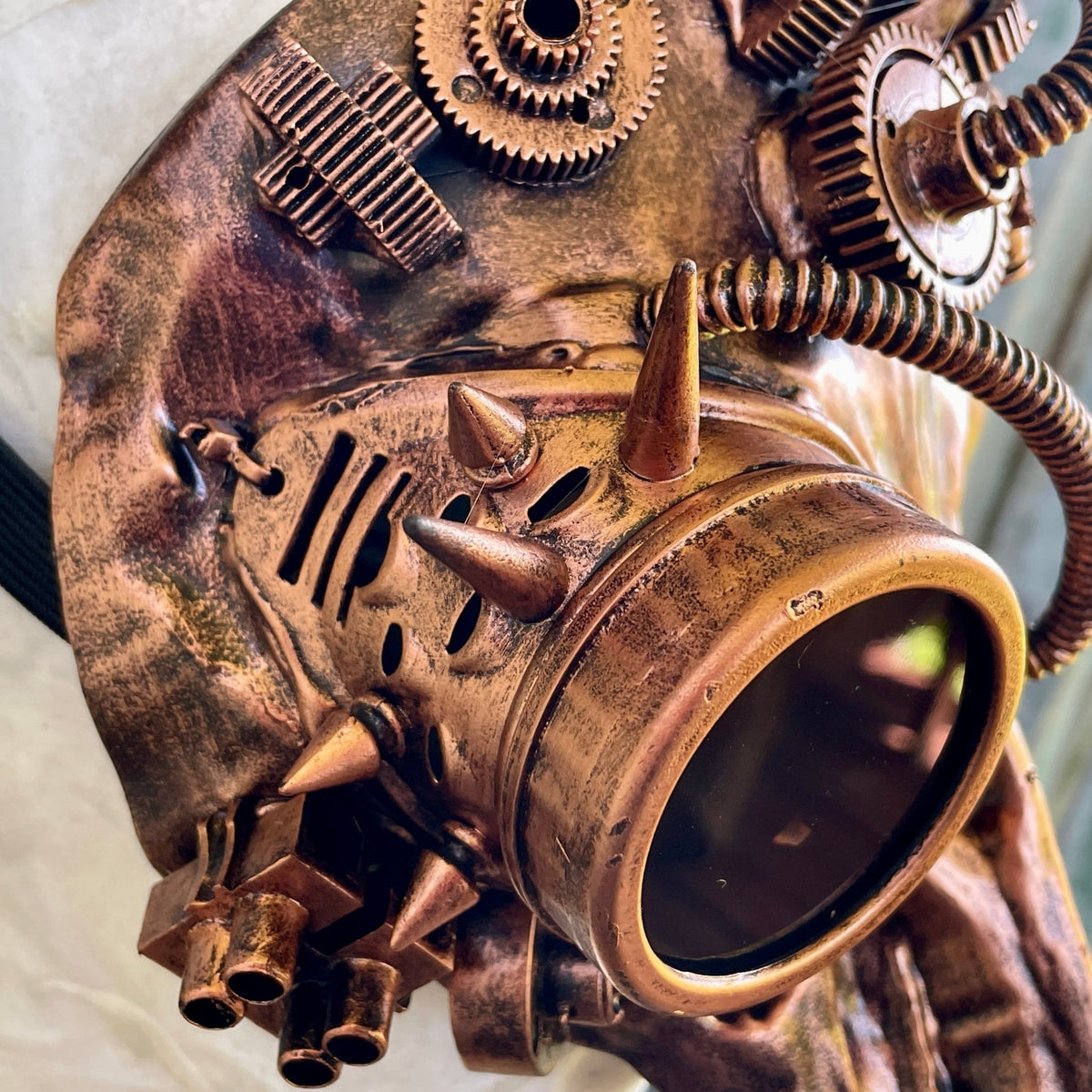 Steampunk Venetian Bird Mask Copper - One Size – Phoenix Menswear